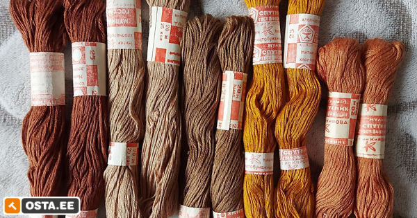 KÄSITÖÖNIIDID MULINEE 10 TK. ( 1 tk. 20 m.) (183738113) - Osta.ee