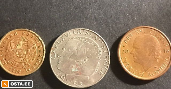 Rootsi raha, 2010,2016 ja 1983 (203835179) - Osta.ee