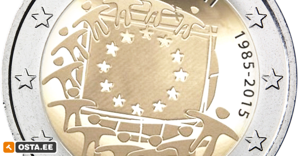 EESTI 2 EURONE, 2015 Euroopa lipp, UNC (97547803) - Osta.ee