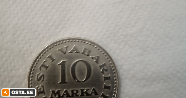 EW 10 marka 1926 Originaal mündi jäljend. (201822972) - Osta.ee