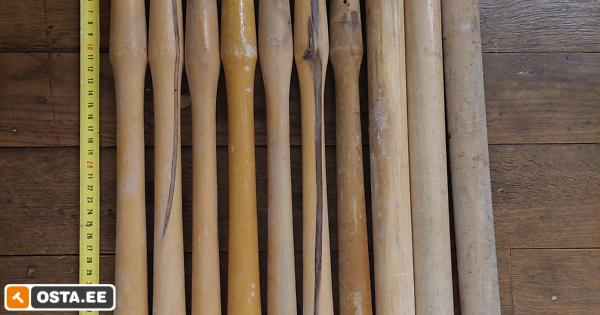 Puidust treitud pulk / jalg. 1 tk. (203418150) - Osta.ee