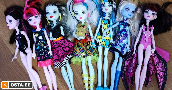 Monster high nukud 7tk (203969150) - Osta.ee