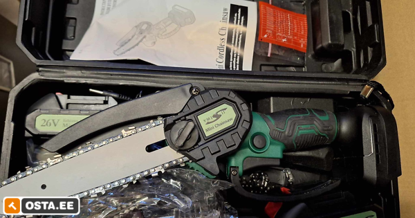 MEGA! Mini kettsaag akuga, (197471779) - Osta.ee