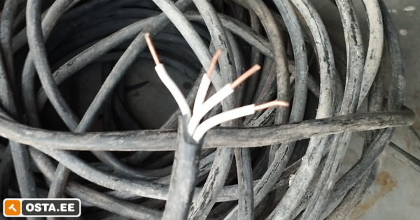Elektrijuhe, kaabel nelja soonega, vaskkaabel. (200674277) - Osta.ee