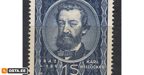 Austria " MUUSIKA / MILLÖCKER " 1949 oG - DEF (197691998) - Osta.ee