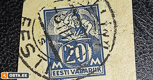 Eesti vana lõigend postmark (195801447) - Osta.ee