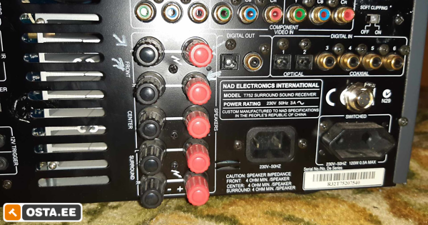 A/V Ressiiver NAD T752 (202545052) - Osta.ee