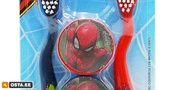 FIREFLY Non-Powered Spiderman Toothbrush, Multi-Colour (209241554 ...