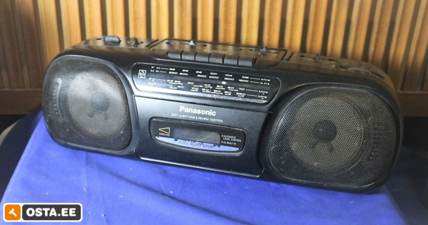 PANASONIC kassett-raadio (226091081) - Osta.ee