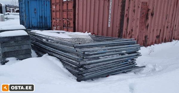 Kasutatud kõrge piirdeaed / moodulaed / ehitusaed (191673186) - Osta.ee