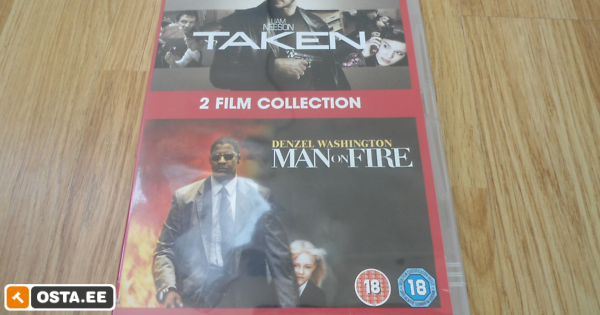 DVD "Taken" ja " Man of fire" (06404 (202830248) - Osta.ee