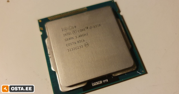 Intel i7-3770 protsessor, cpu (151797406) - Osta.ee