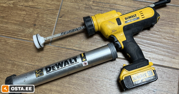 Dewalt akuga silikoonpüss DCE580 + 4.0ah aku (198812200) - Osta.ee
