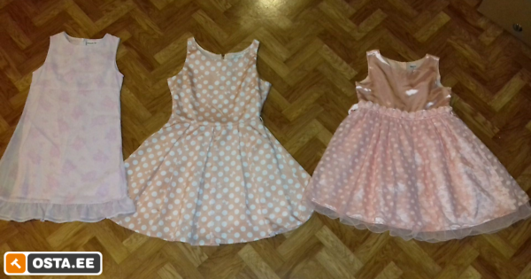 Riided/ kleidid hulgi tüdrukule 122/128/134. (177649612) - Osta.ee