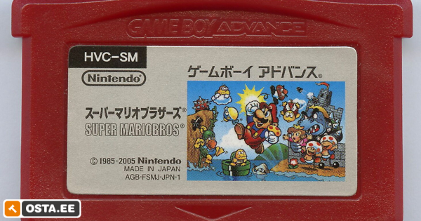 Nintendo Gameboy Advance Super Mario Bros Original Japan (207137478 ...