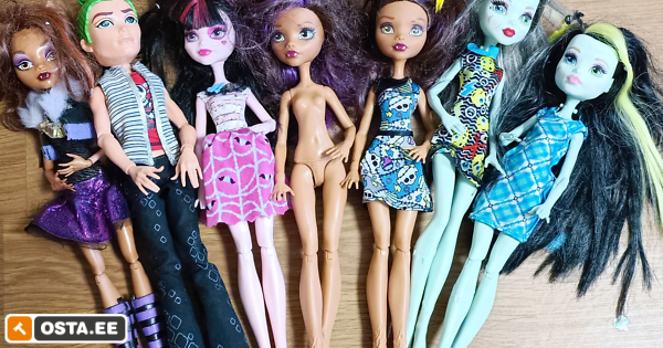 Monster high nukud 7tk (202631271) - Osta.ee