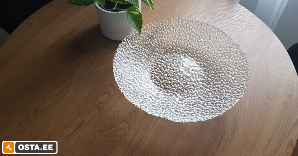 Suur klaasist vaagen läbimõõt 40 cm (192303564) - Osta.ee