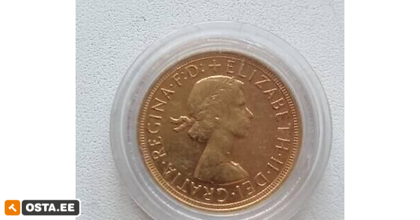 Inglismaa, Sovereign, Elizabeth 2, 1957, kuld (185829094) - Osta.ee