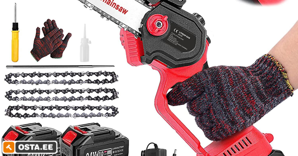 MEGA! Akuga minikettsaag Fiutazge, 8-tolline akumootorsaag! (194349326 ...