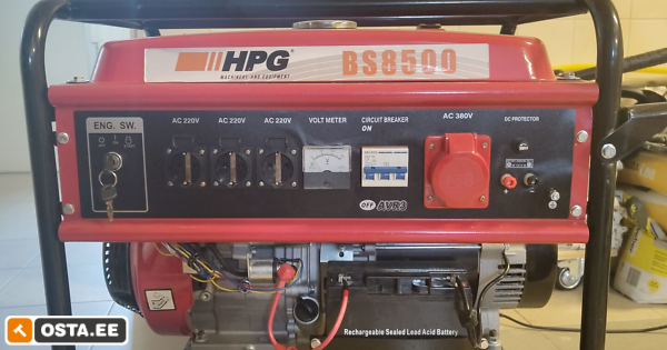 Generaator HPG BS8500 (204053575) - Osta.ee