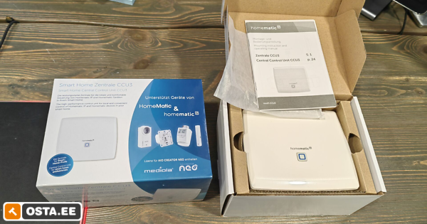 Homematic CCU3 151965A0 Smart Home Hub (192800494) - Osta.ee