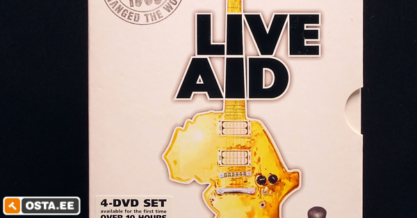 Live Aid (4-DVD Set) (196100287) - Osta.ee