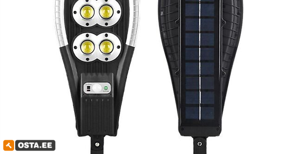 300w TÄNAVAVALGUSTI PÄIKESEPANEELIGA LED Puldiga! (191847180) - Osta.ee