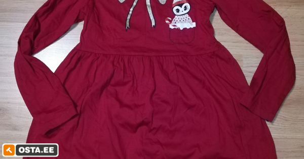 Laste jõulu pidulik kleit 134/140cm (184703077) - Osta.ee