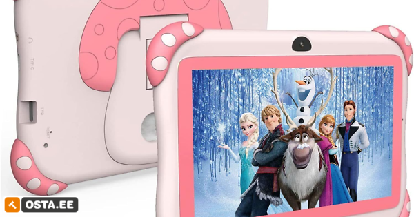 MEGA! Laste tahvelarvuti, 7-tolline Android 10 Kids! (202973155) - Osta.ee