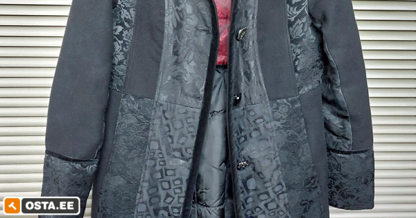 Fancy must mantel (192364318) - Osta.ee