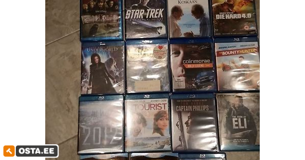 27 tk Blu-Ray Dvd filmi Bluray Blu ray (185503629) - Osta.ee