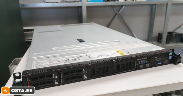 IBM x3550 M4 server/ 4x 600GB SAS/E5-2670 (215229639) - Osta.ee