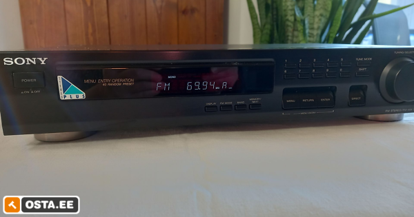 Sony ST-S215 tüüneri Ida-Euroopa versioon - FM+UKW (178816258) - Osta.ee