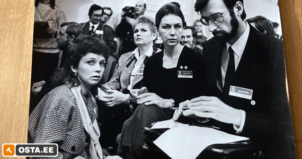 Nõukaajastu foto Eesti Kongress 1990 (189322882) - Osta.ee