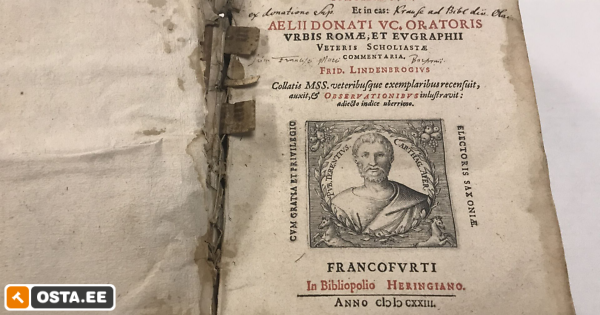 Puukaantega pärgamentköites raamat aastast 1623 (194411362) - Osta.ee