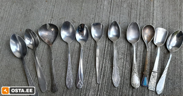 Tee- ja desertlusikate assortii (208112204) - Osta.ee