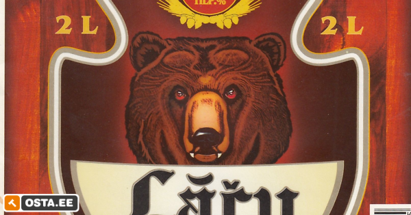 Leedu-Läti õlu - Karu - õllesilt (196617779) - Osta.ee
