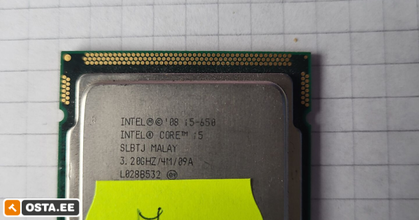 Intel Core i5-650 Processor (211240501) - Osta.ee
