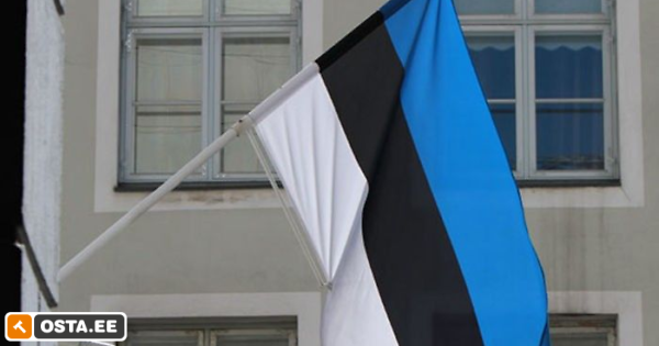 SINI MUST VALGE Eesti LIPP 150x90cm SINIMUSTVALGE rahvuslip (138603188 ...