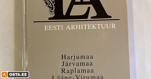 'EESTI ARHITEKTUUR 3' (165397201) - Osta.ee