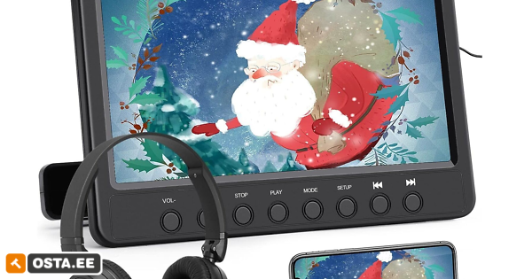 MEGA! NAVISKAUTO auto istme monitor DVD-mängija komplekt UUS (198822869 ...