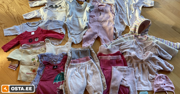 Hulgi beebiriideid - suurusele 56-62 (166880667) - Osta.ee