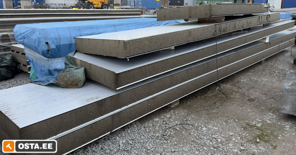 Sandwich paneelid - välitingimustes seisnud (erinevate pikkuste ja ...