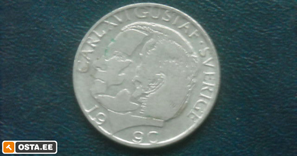 ROOTSI 1 KROON 1990a. gkt (196278074) - Osta.ee