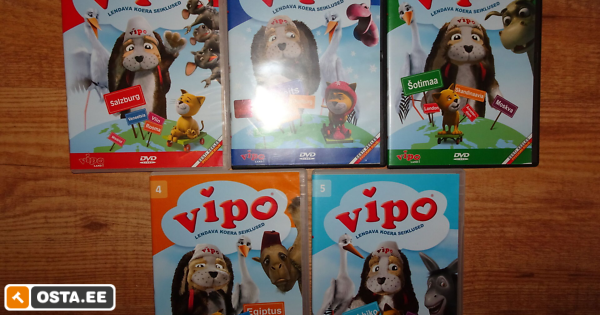 DVD Multifilm Vipo-Lendava koera seiklused 1-5osa (154797180) - Osta.ee