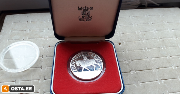 Elizabeth II, 25 Pence (Silver Jubilee) 1977 Proof Sterling (200279396 ...