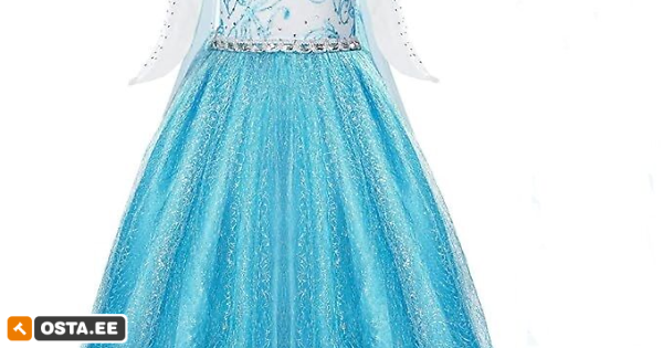 URAQT ELSA Girls Princess Costume (217340251) - Osta.ee