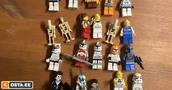 LEGO figuurid, jupid, relvad (190587422) - Osta.ee